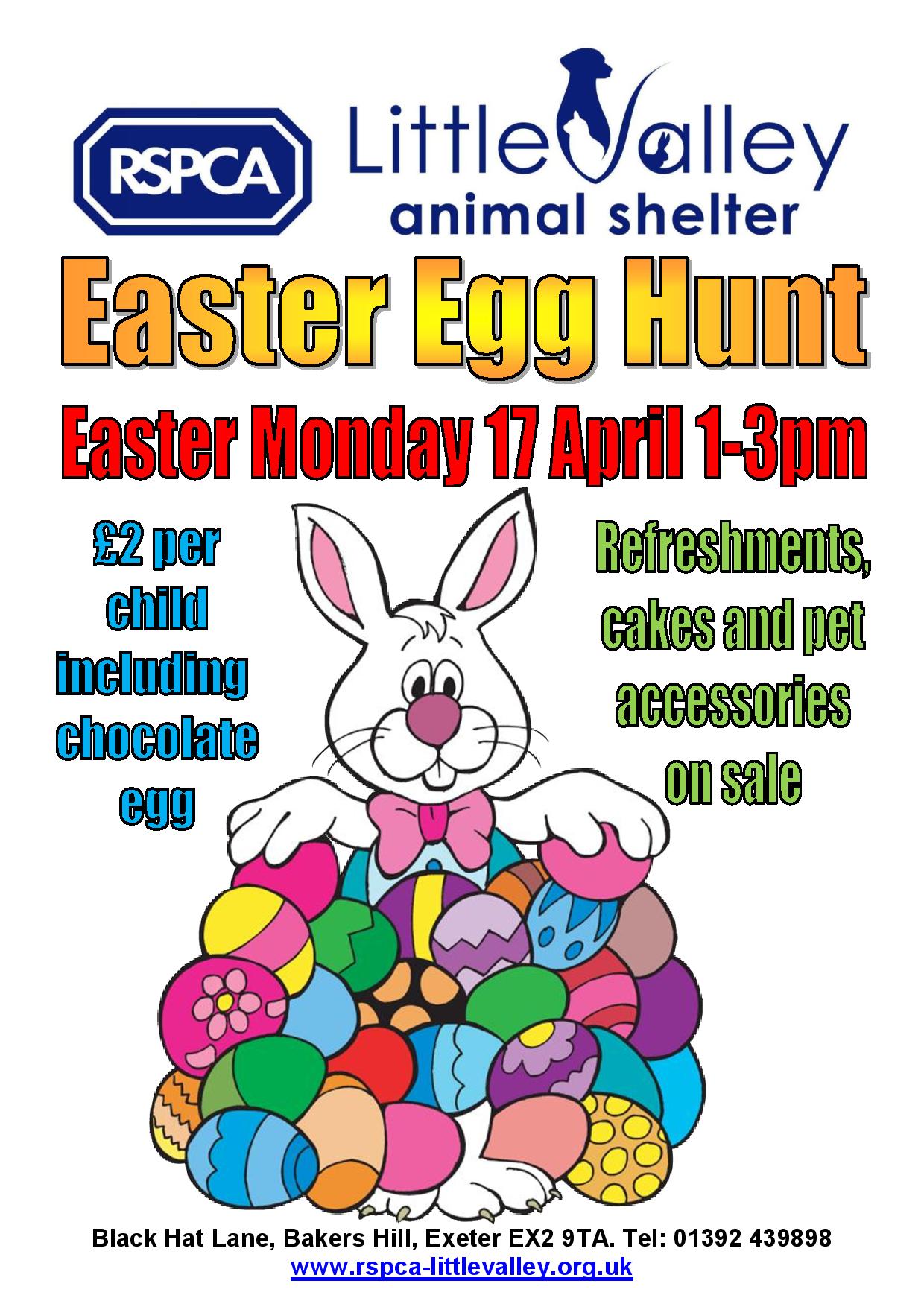 RSPCA Little Valley Animal Shelter Easter Egg Hunt | The Exeter Daily RSPCA Little Valley Animal Shelter Easter Egg Hunt | The Exeter Daily